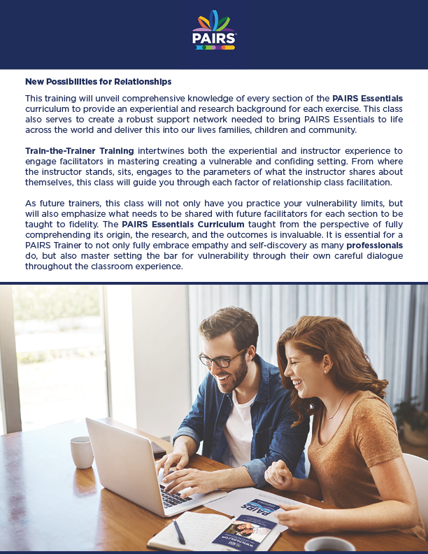 PAIRS Essentials | Evidence-Based Relationship Skills