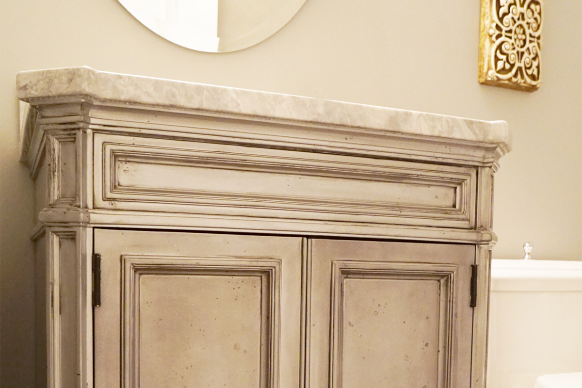 Custom Bathroom Vanity | Custom Made Vanity | Evolution Furniture