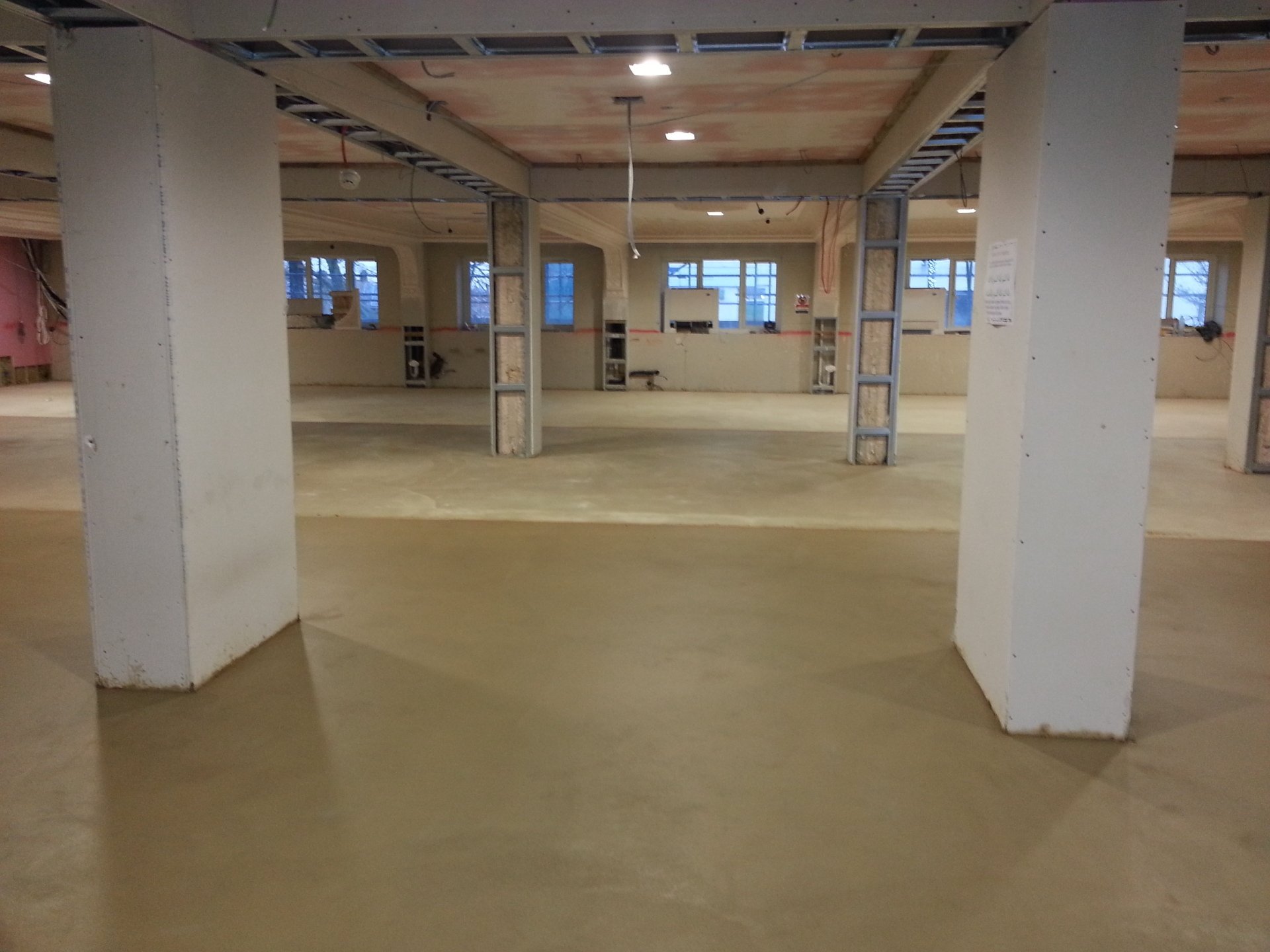 Floor Screed Projects Gallery | O. C. Floor Screeding