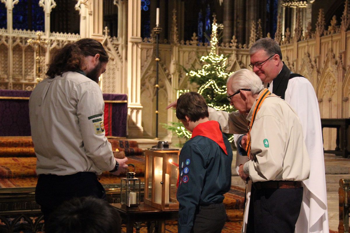 Lighting the Lincoln Light of Peace