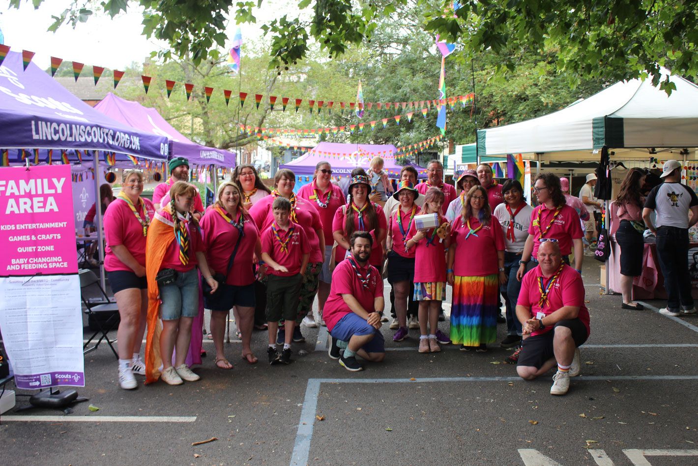 Lincoln Scouts Proud to Support Lincoln Pride 2025