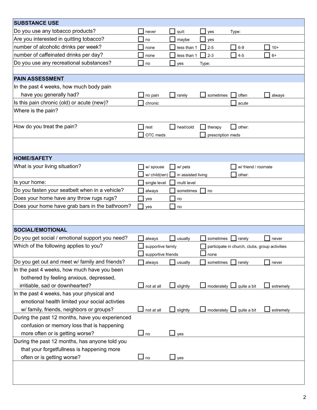 Patient Forms | Anchorage, AK | Arete Family Care