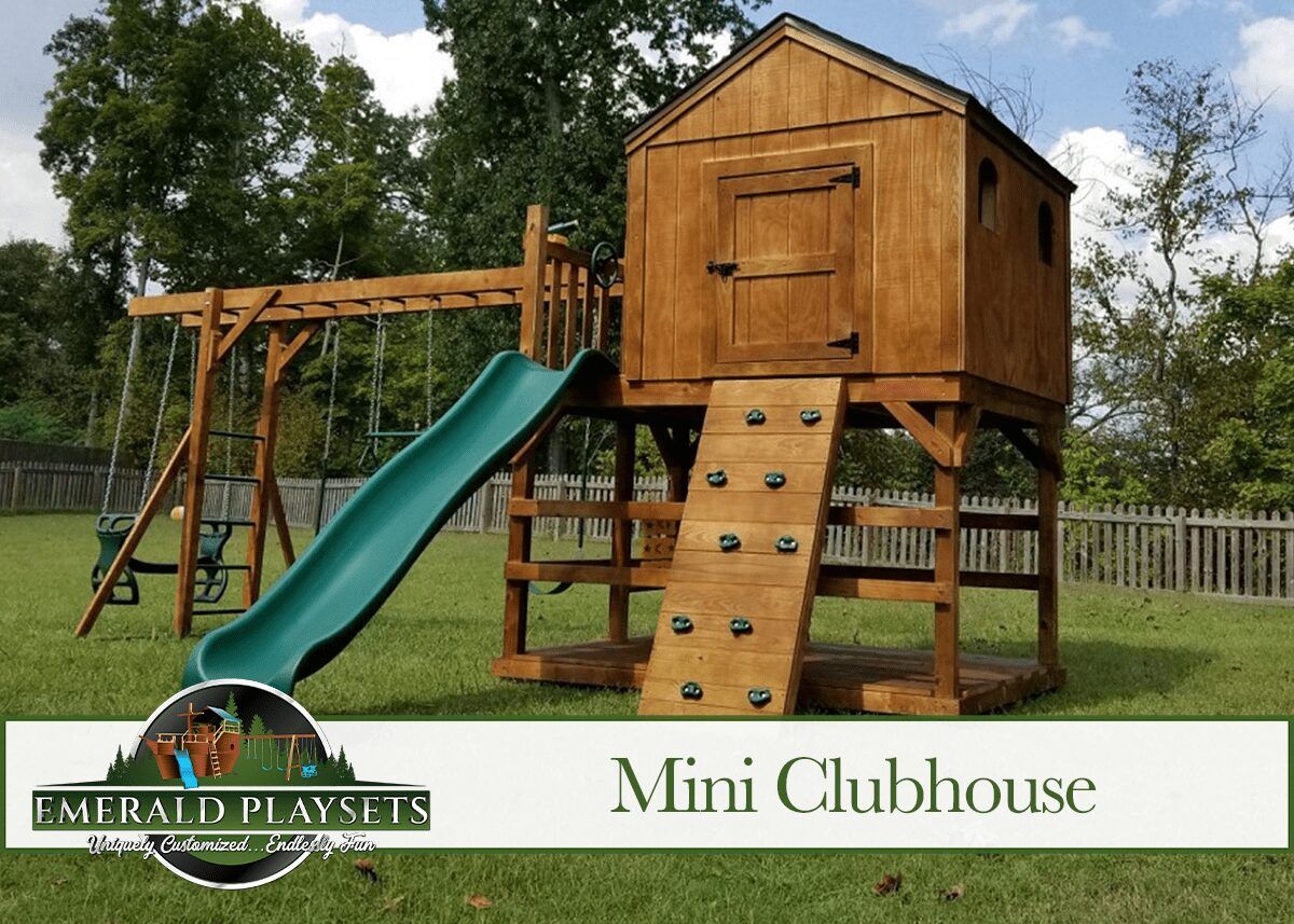 Custom Clubhouse Playsets | Emerald Playsets