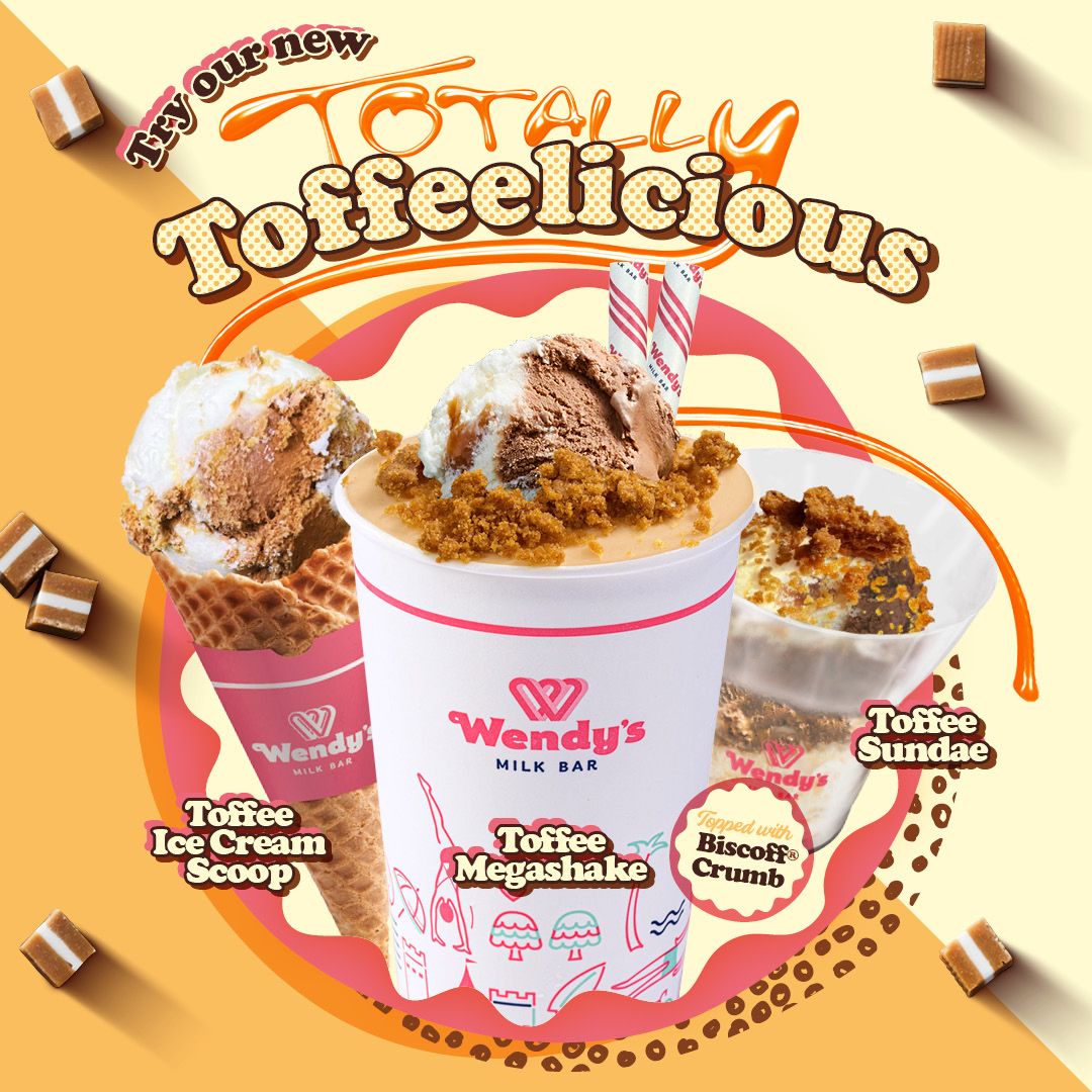 Wendy s Milk Bar NEW Totally Toffeelicious Treat