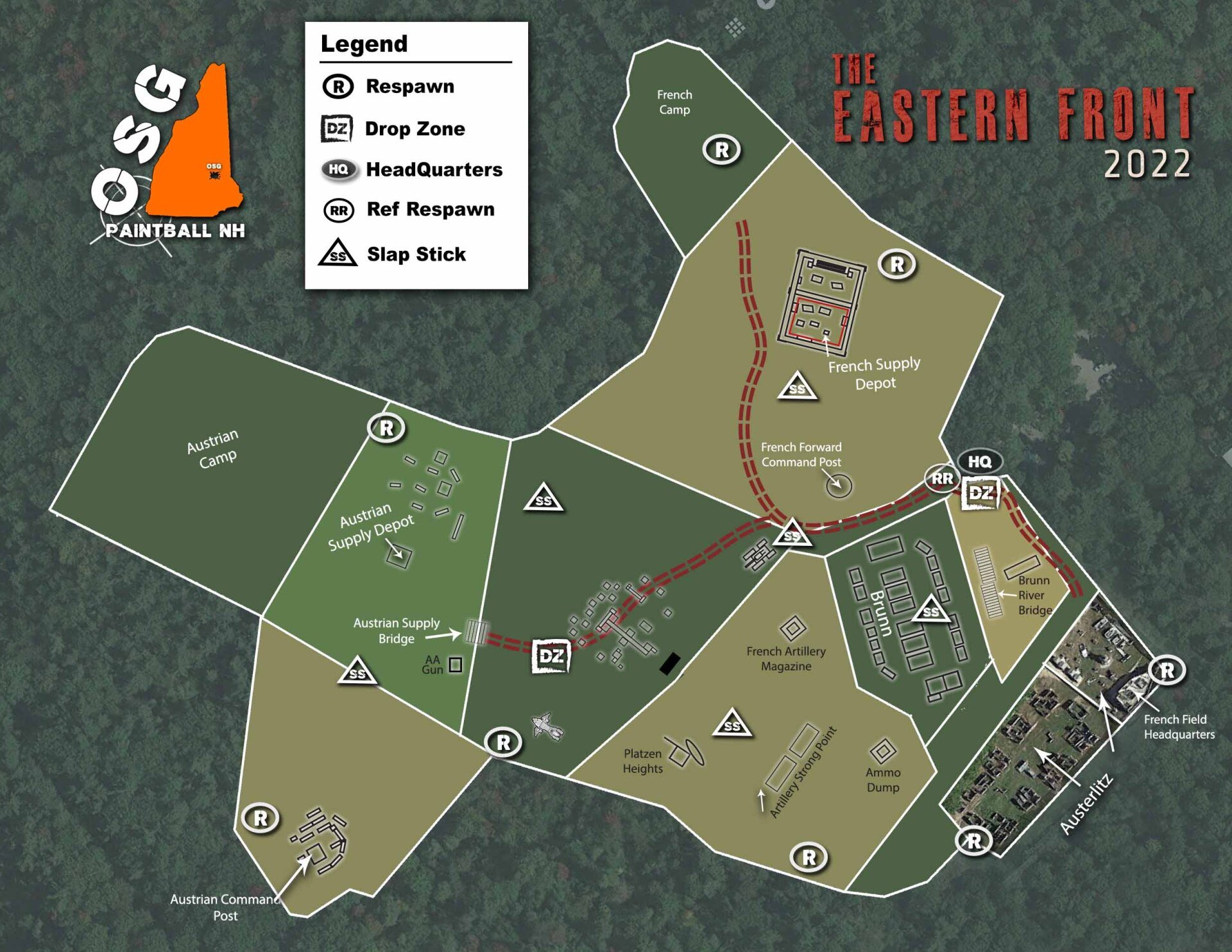 The Eastern Front 2022 - Game Map and Details