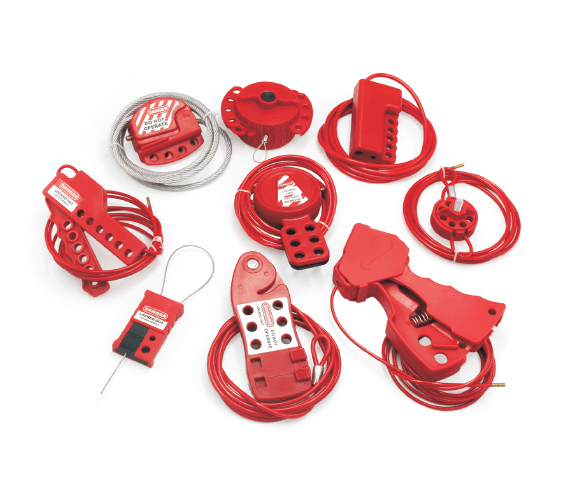 Lockout tagout, LOTO, lucchetti e ganasce di sicurezza