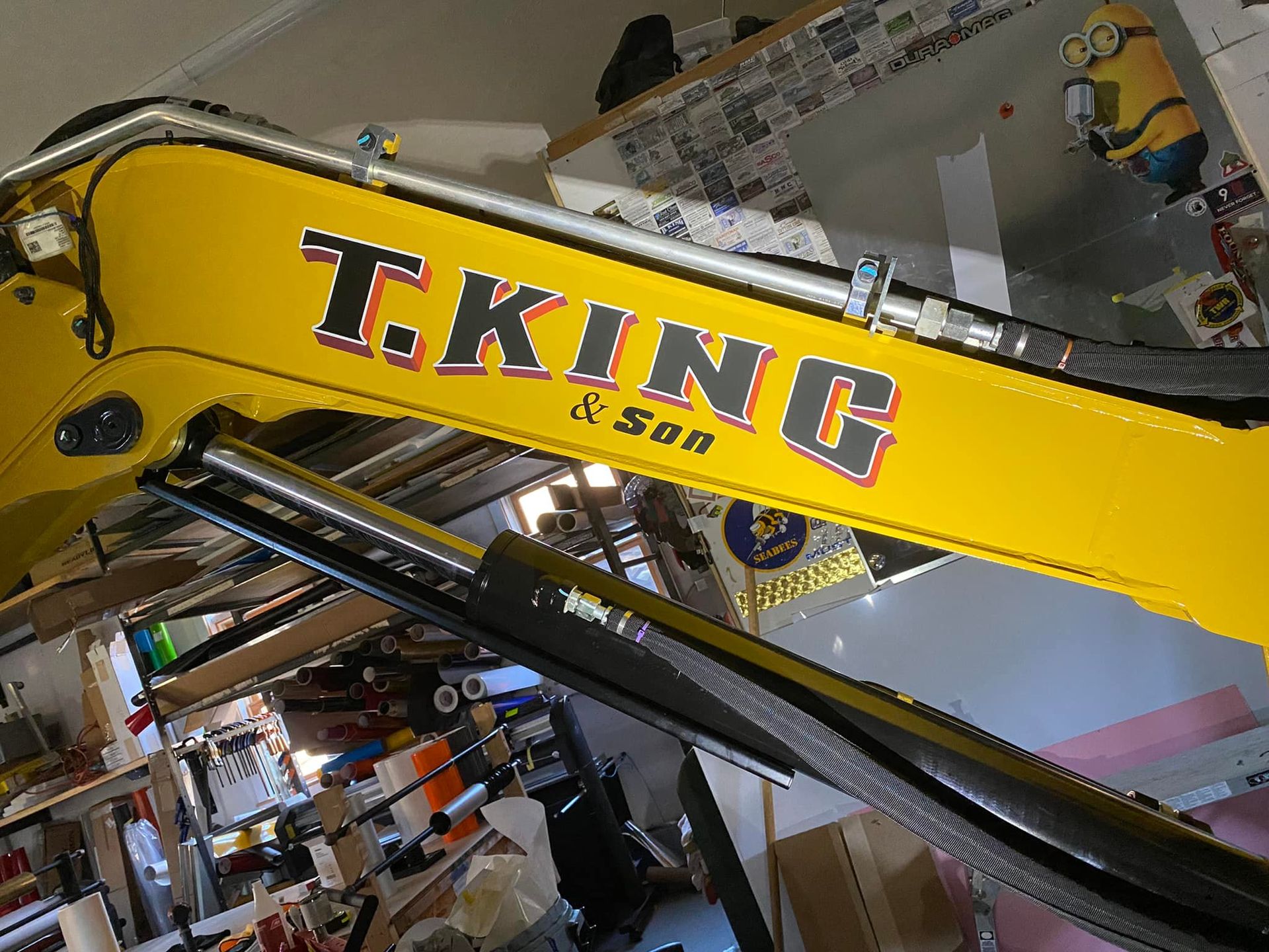 CBSign by Chris Berry: Equipment Lettering