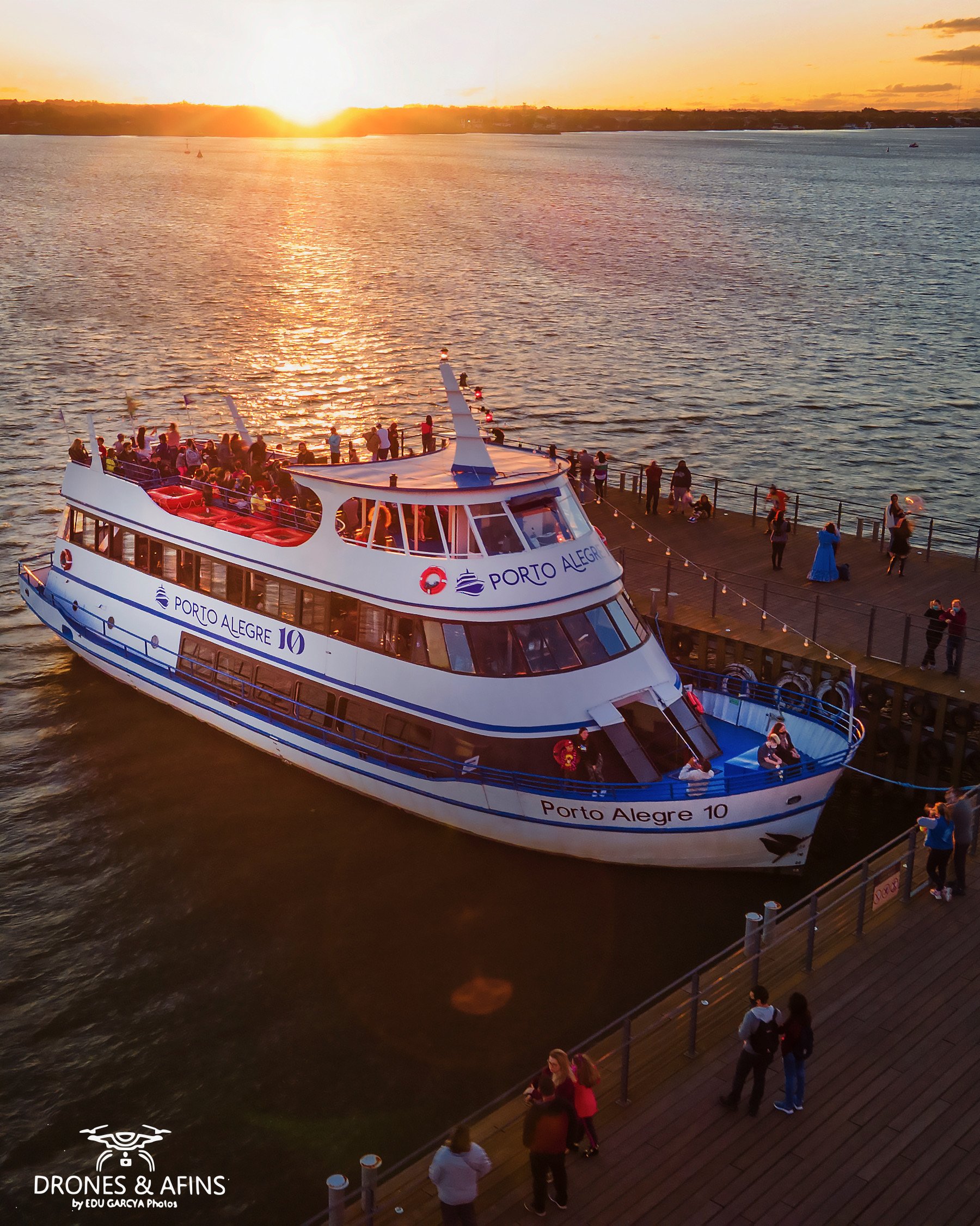 Passeio de barco em Porto Alegre