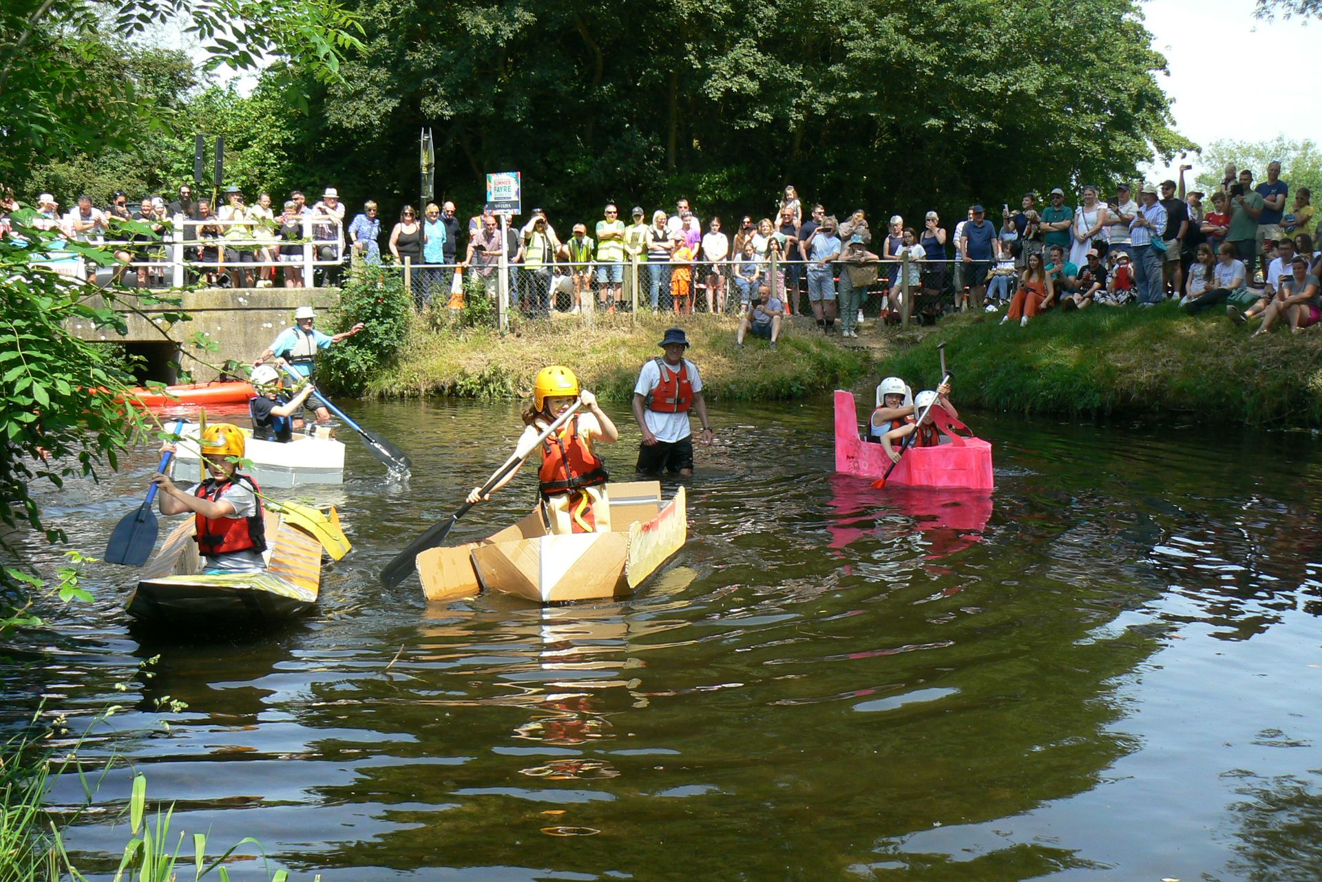 2024 Fakenham Cardboard Raft Races