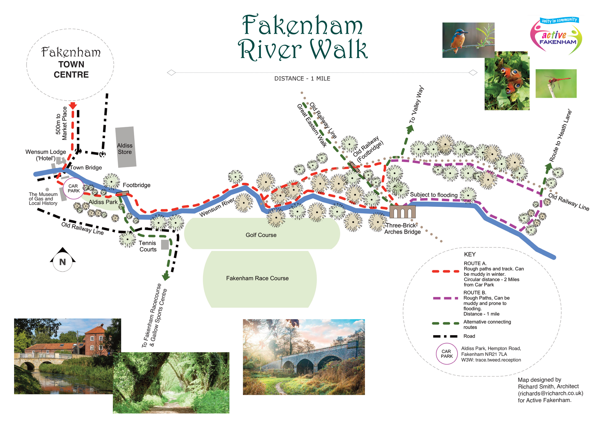 Active Fakenham - Fakenham, Norfolk - Fakenham River Walk