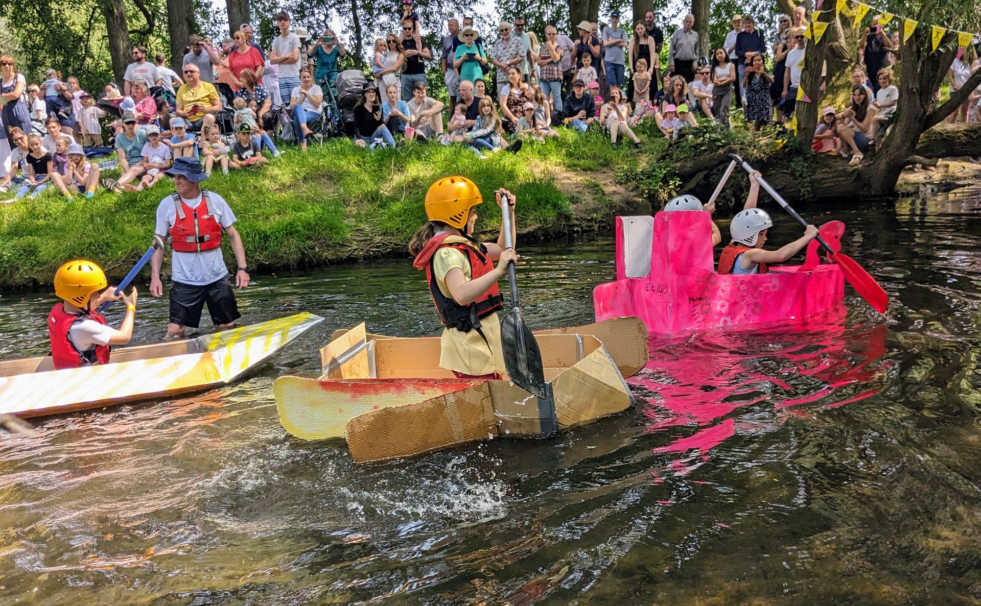 2024 Fakenham Cardboard Raft Races