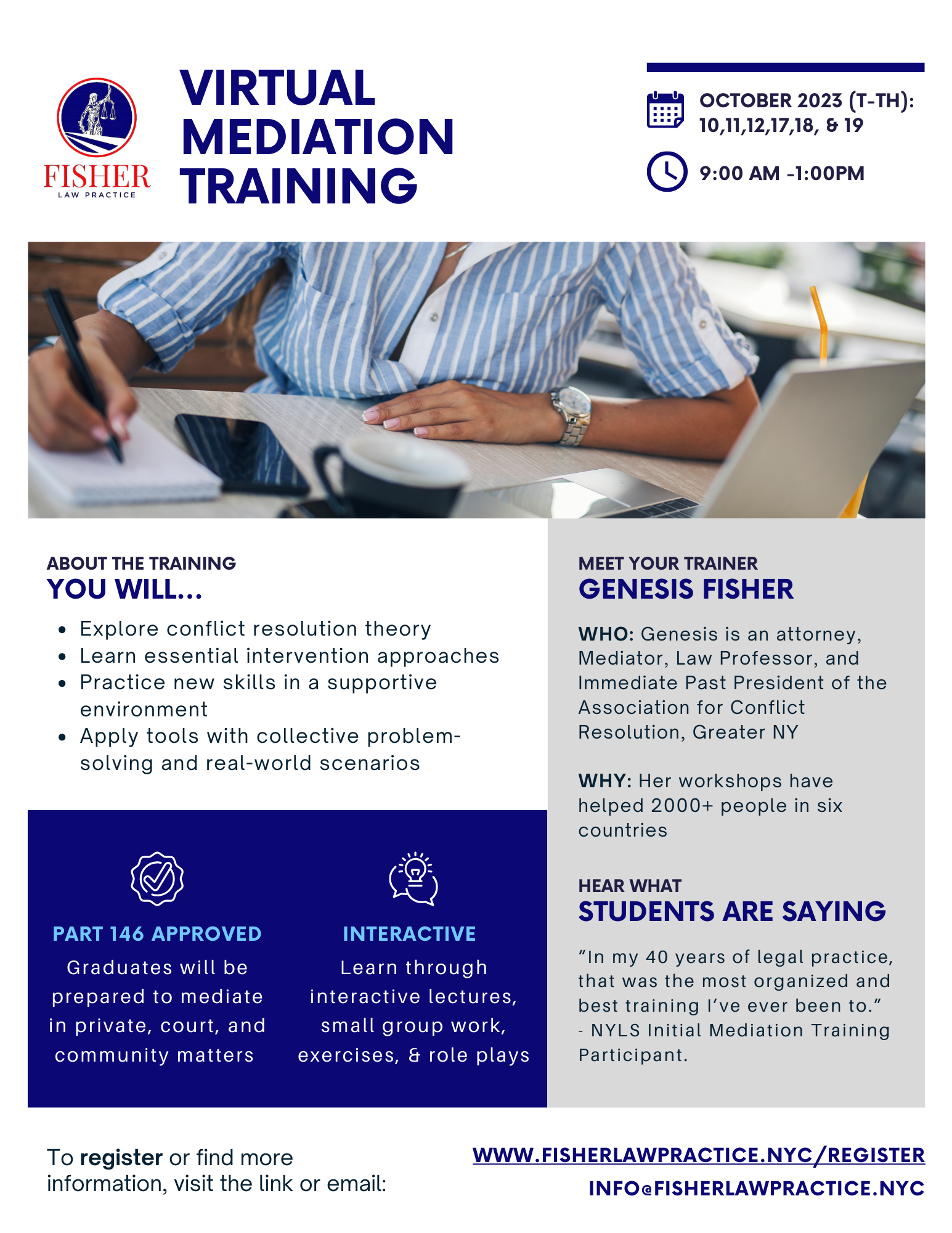 Events & Trainings | NYS Dispute Resolution Association