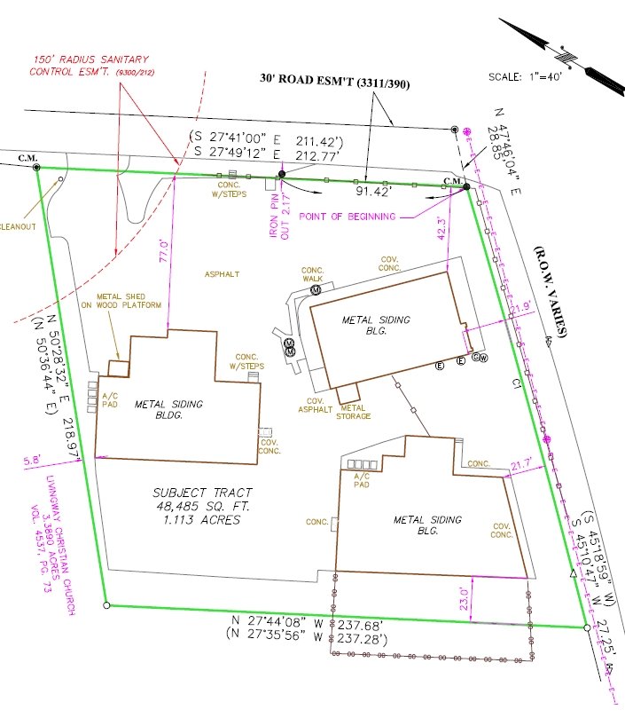 As-Built Survey | Westar Alamo Land Surveyors - San Antonio, Texas
