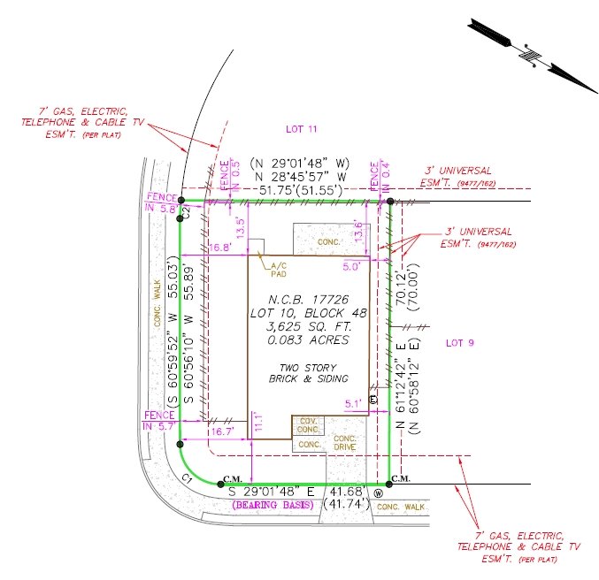 As-Built Survey | Westar Alamo Land Surveyors - San Antonio, Texas