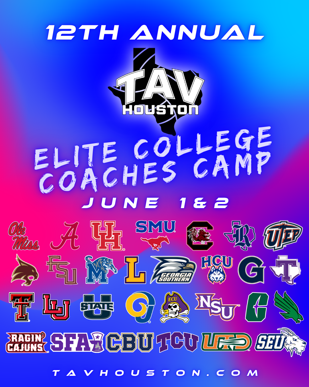 TAV Houston | Camps & Clinics