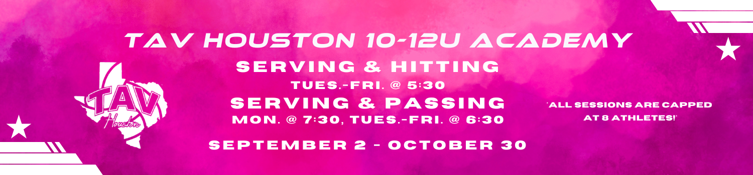 TAV Houston Club VB | Club Volleyball & Youth Training