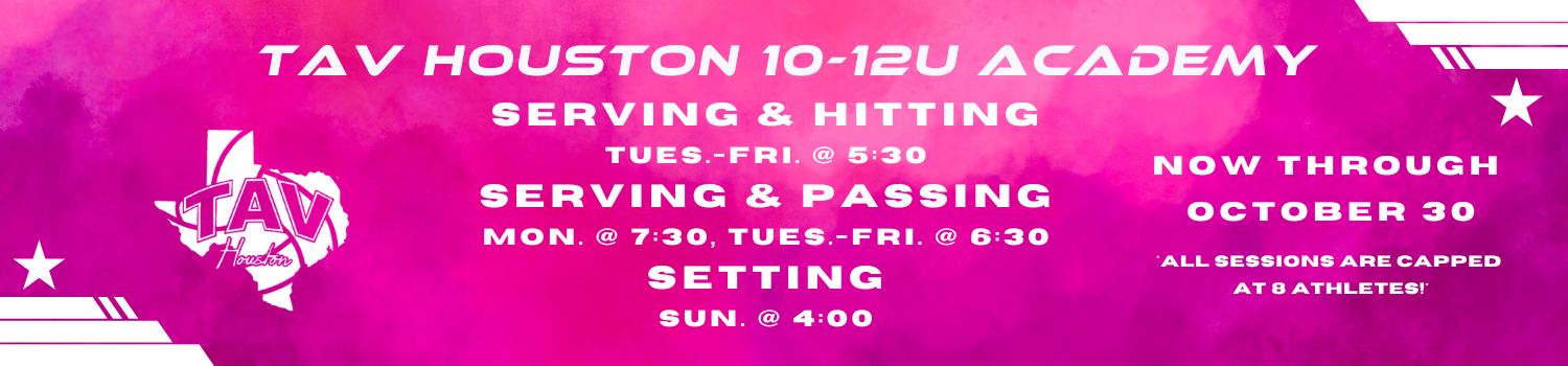 TAV Houston Club VB | Club Volleyball & Youth Training