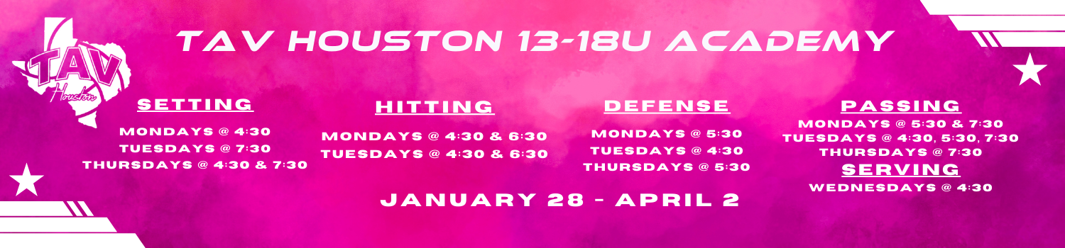 TAV Houston | Camps & Clinics