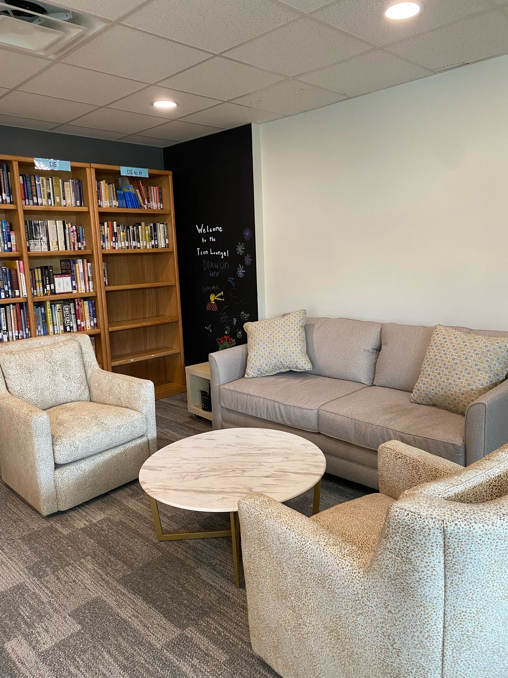 Lounge + Library | Temple Beth El Portland ME