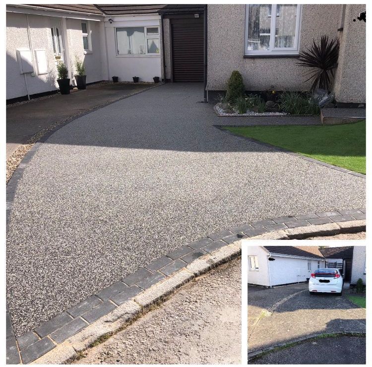 Resin Driveway Transformations in Bristol – Before & After