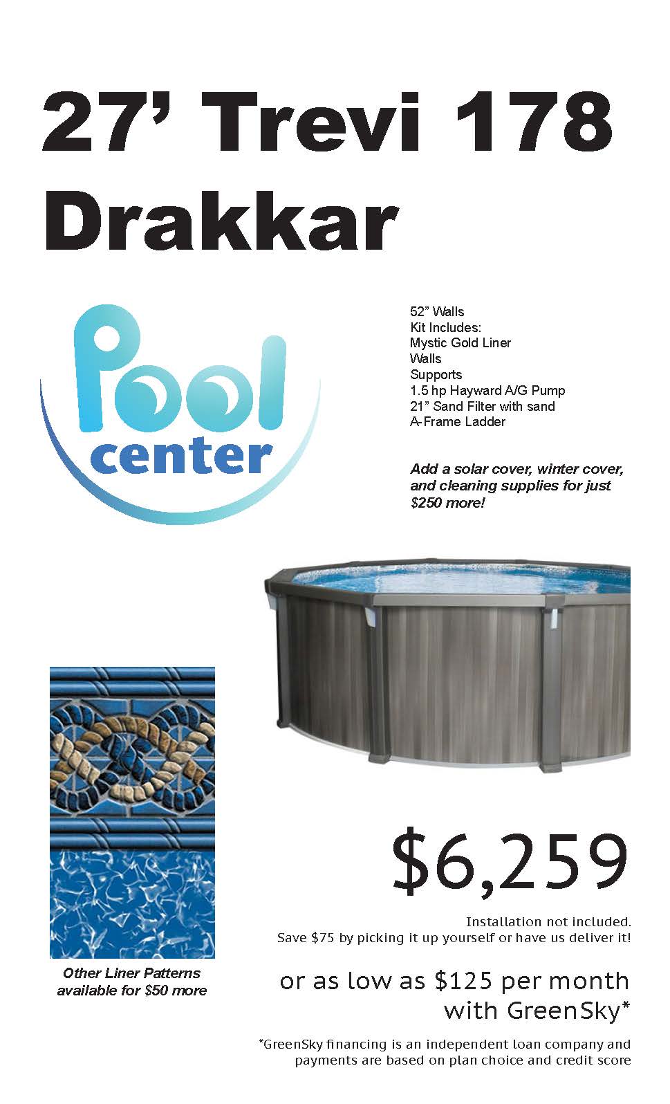 In Stock Pools & Spas