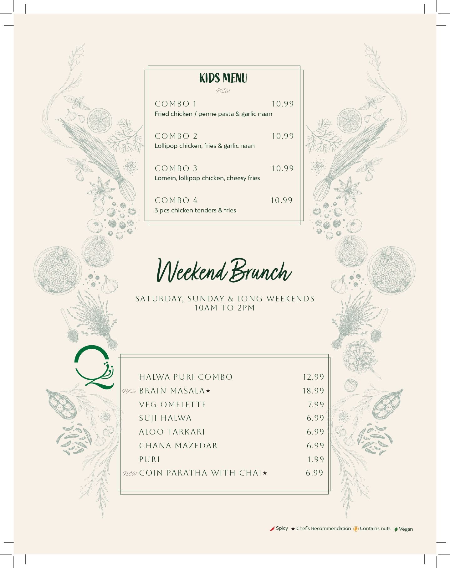 Explore Zauq’s Authentic Indian & Pakistani Food, Hakka & Halal Menu ...