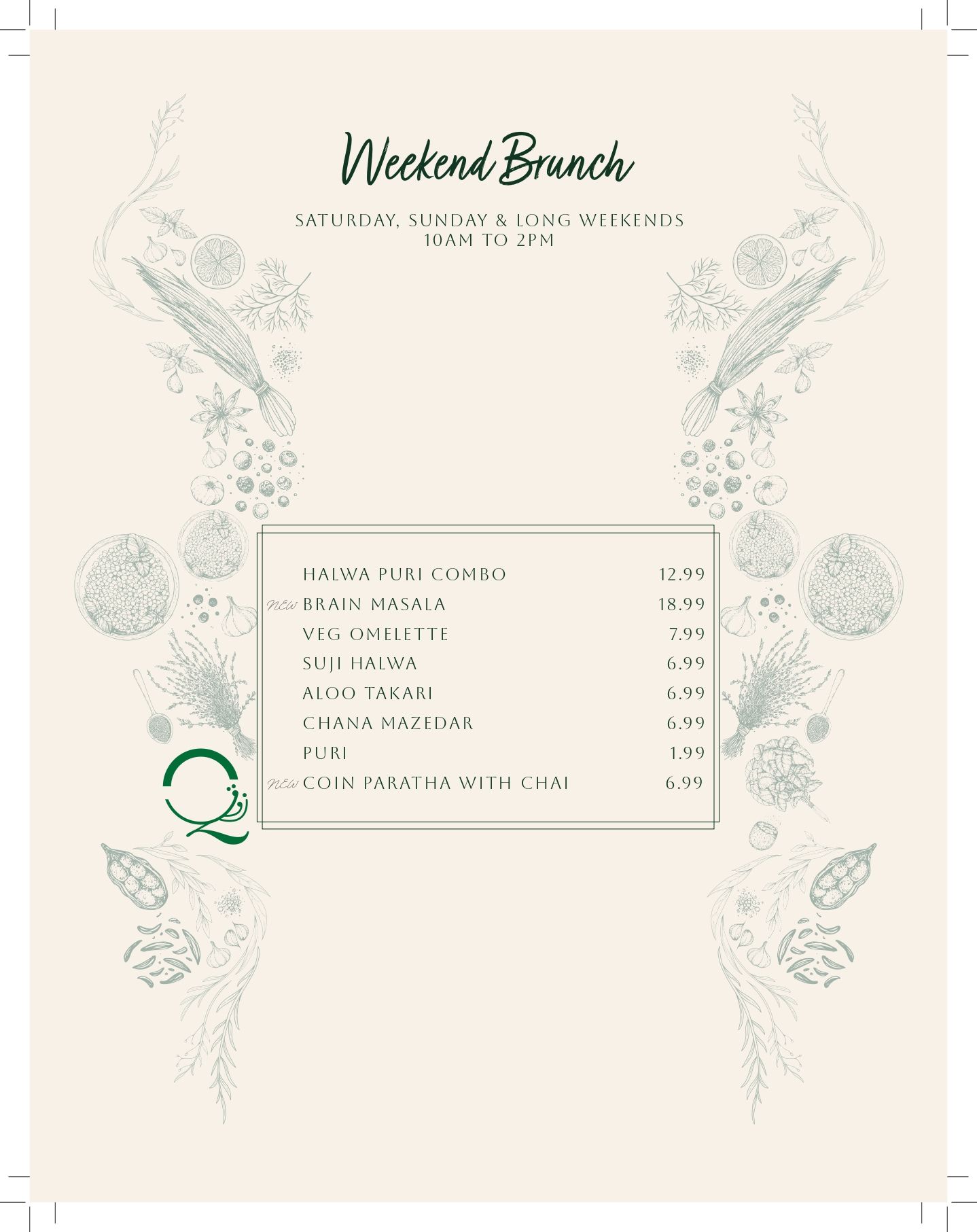 Explore Zauq’s Authentic Indian & Pakistani Food, Hakka & Halal Menu ...