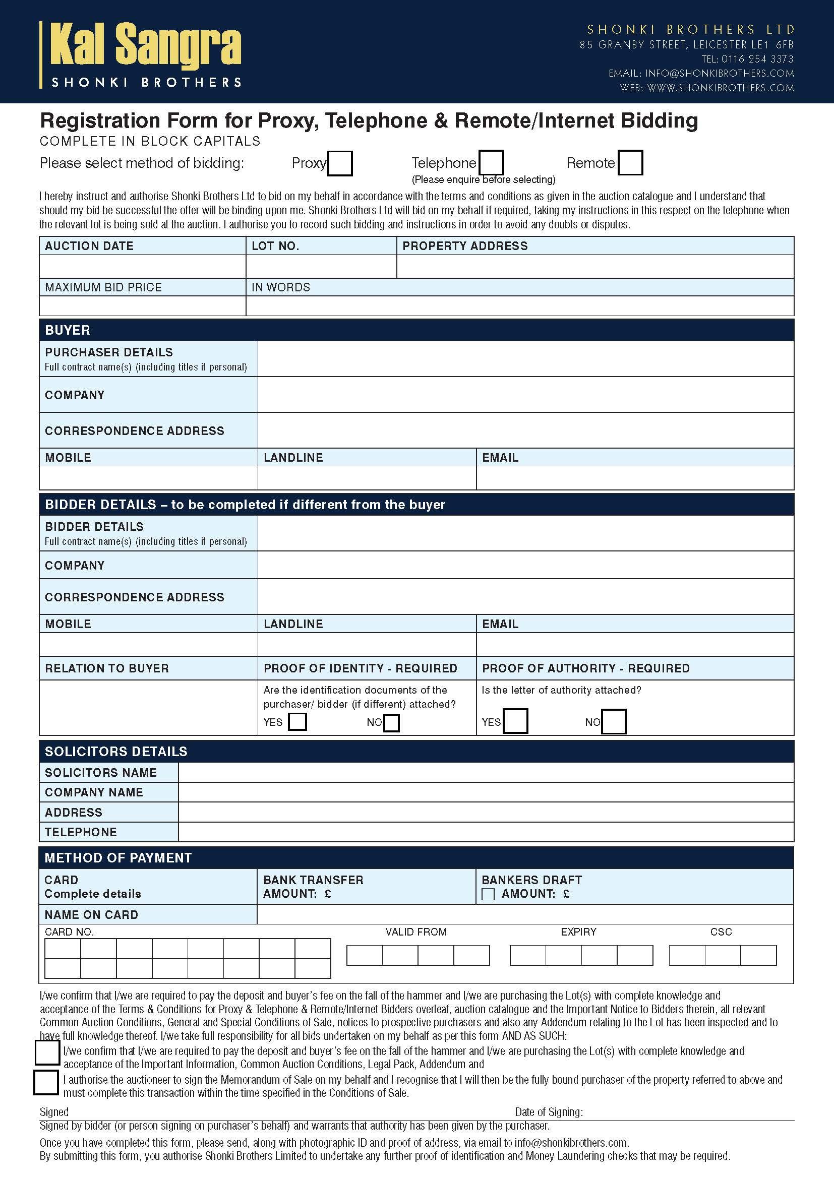 Kal Sangra Shonki Brothers | Auctions | Sales | Lettings | Commercial