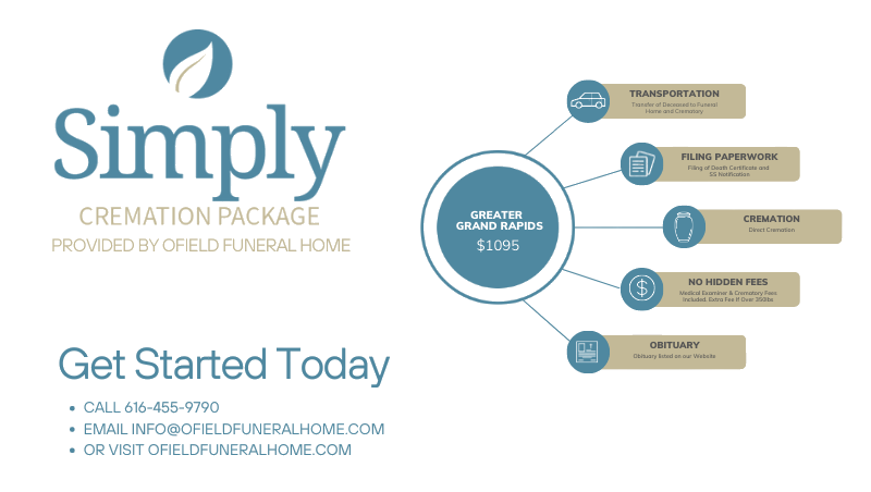 Cremation Services Grand Rapids MI | Ofield