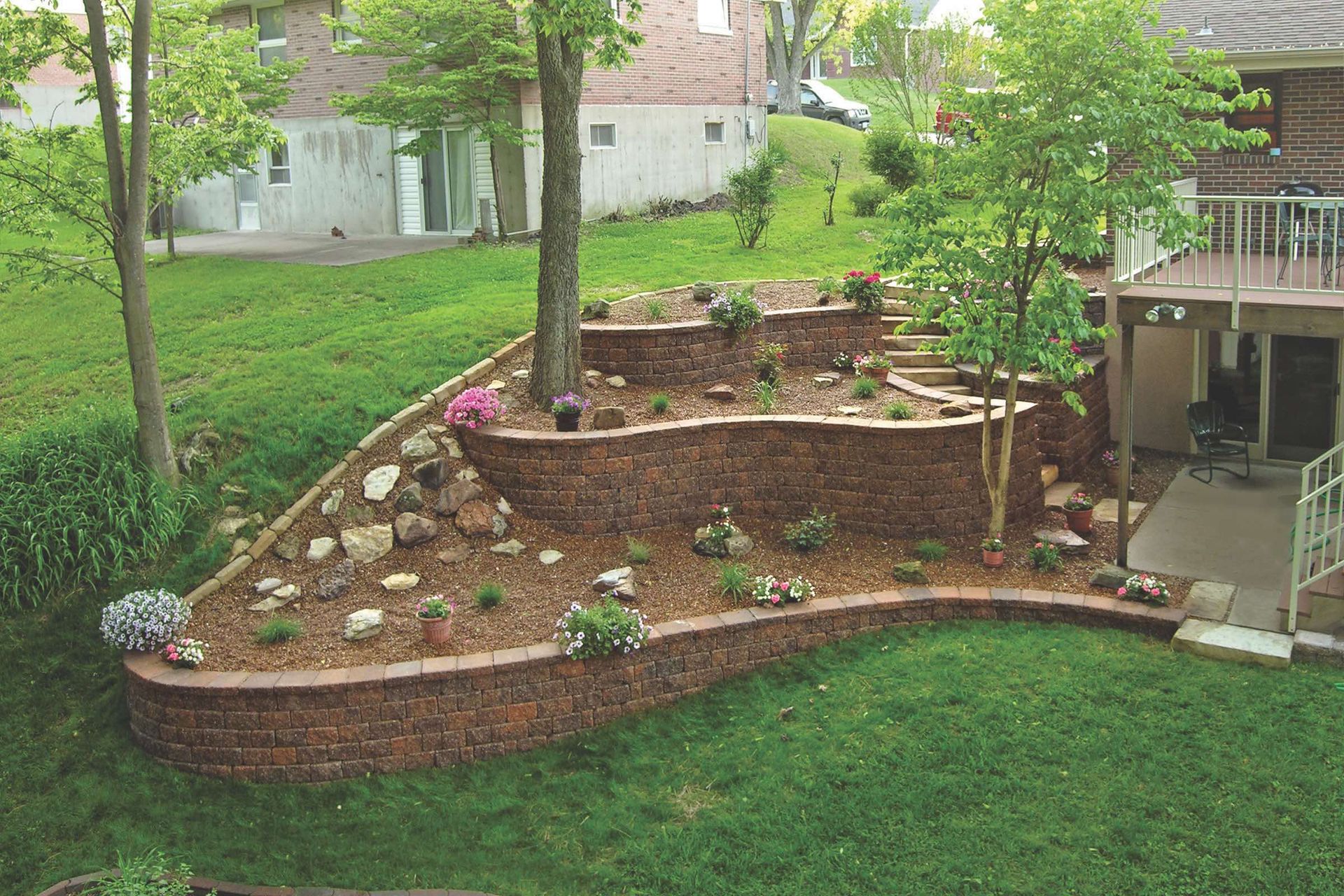 Gallery of Retaining Walls in Mid-MO | Stockman Stoneworks