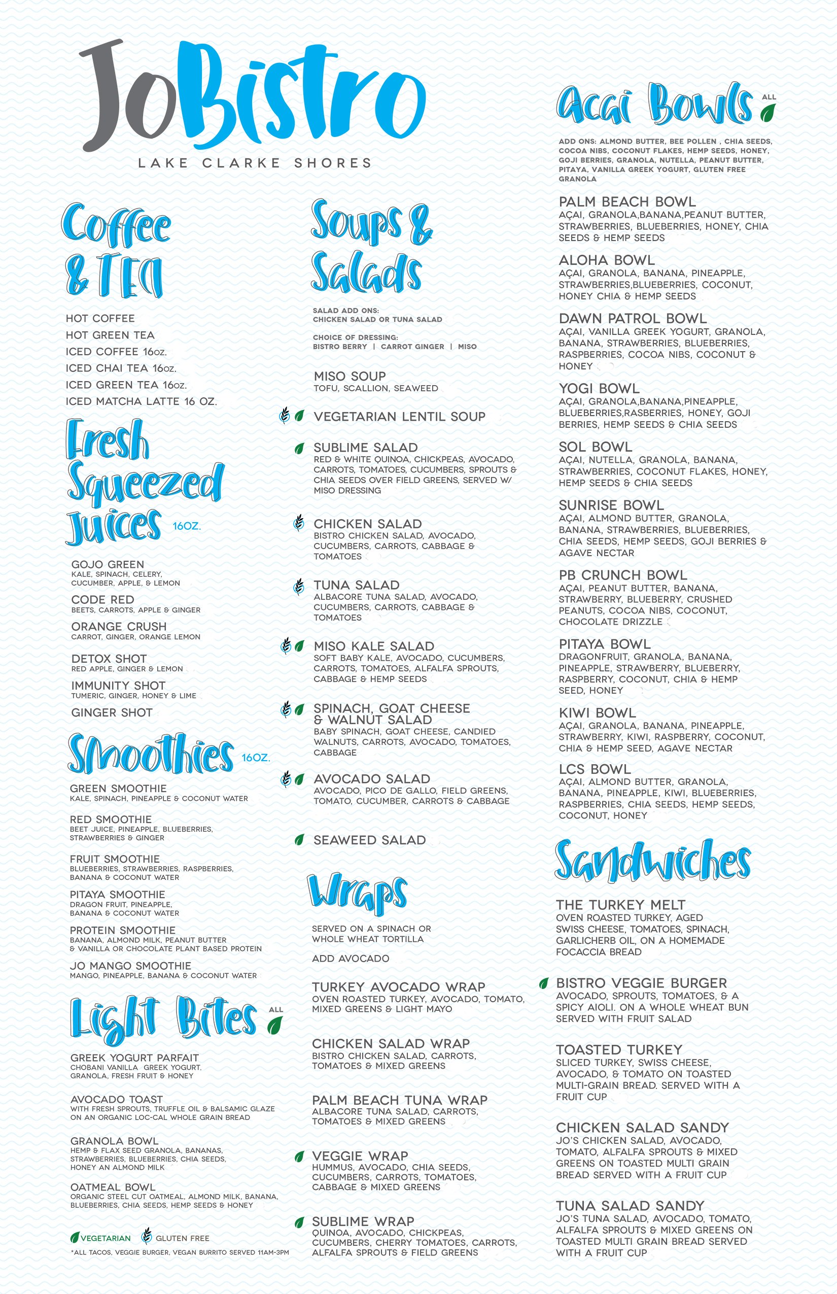 Jo Bistro Official Website