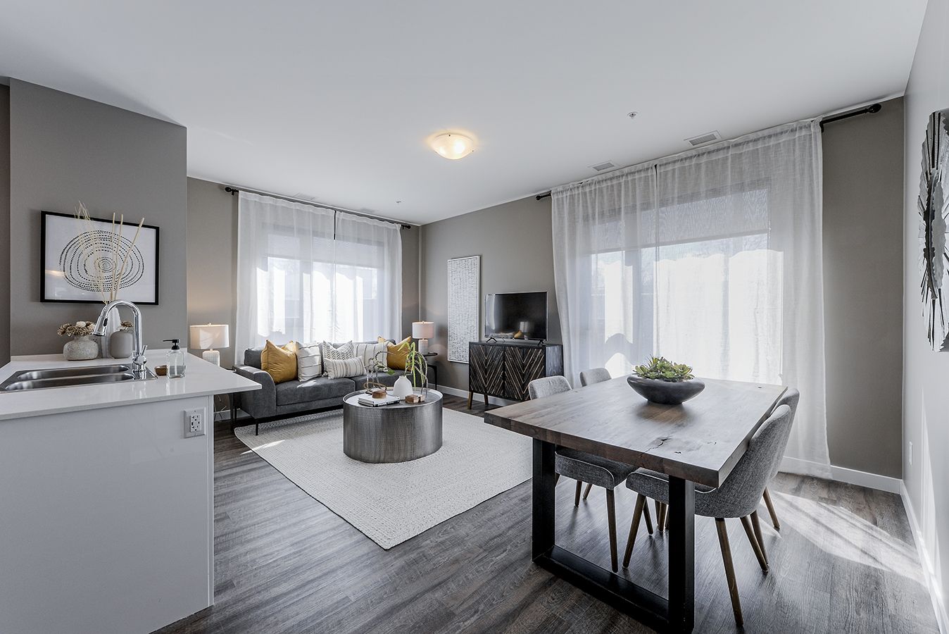 With apartments ranging from 1 bedroom to 2 bedrooms + den and barrier ...