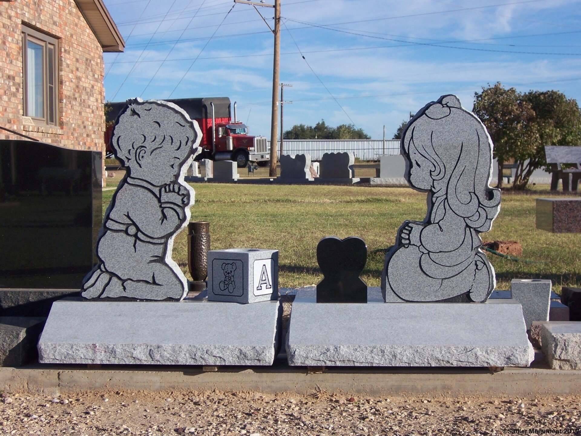 Child Headstones | Sadler Monument