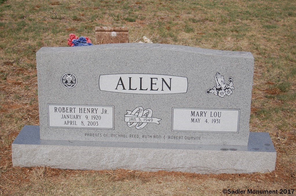 Companion Headstones | Sadler Monument