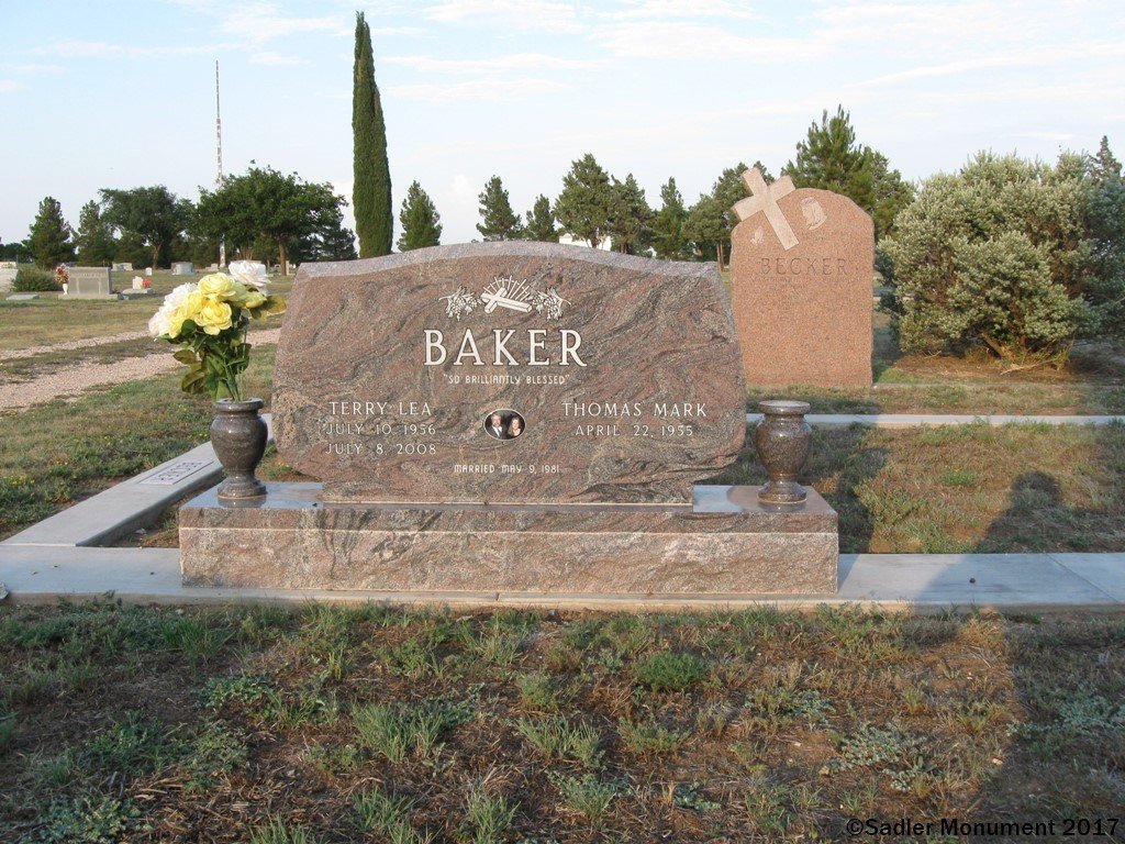 Companion Headstones | Sadler Monument