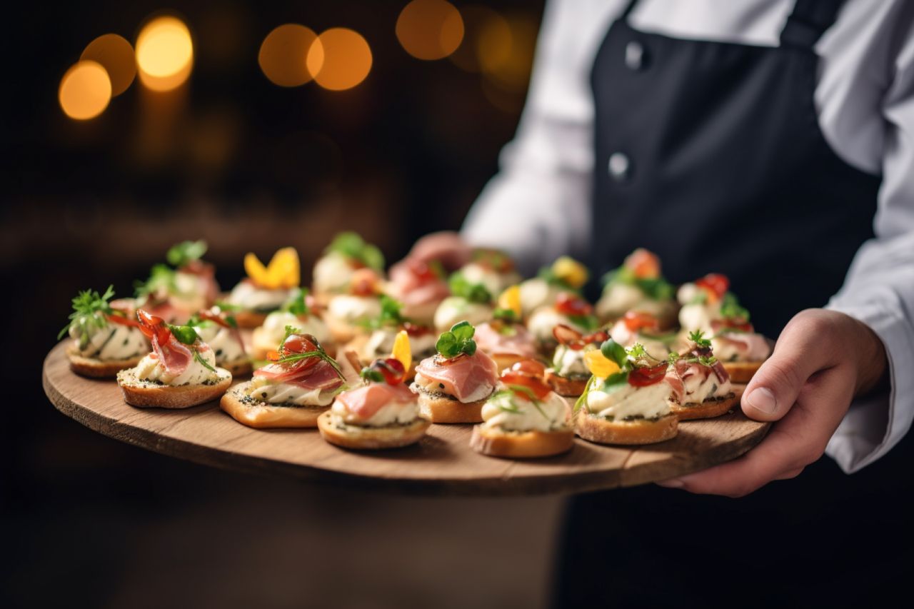 Canapés: o toque especial para seu evento