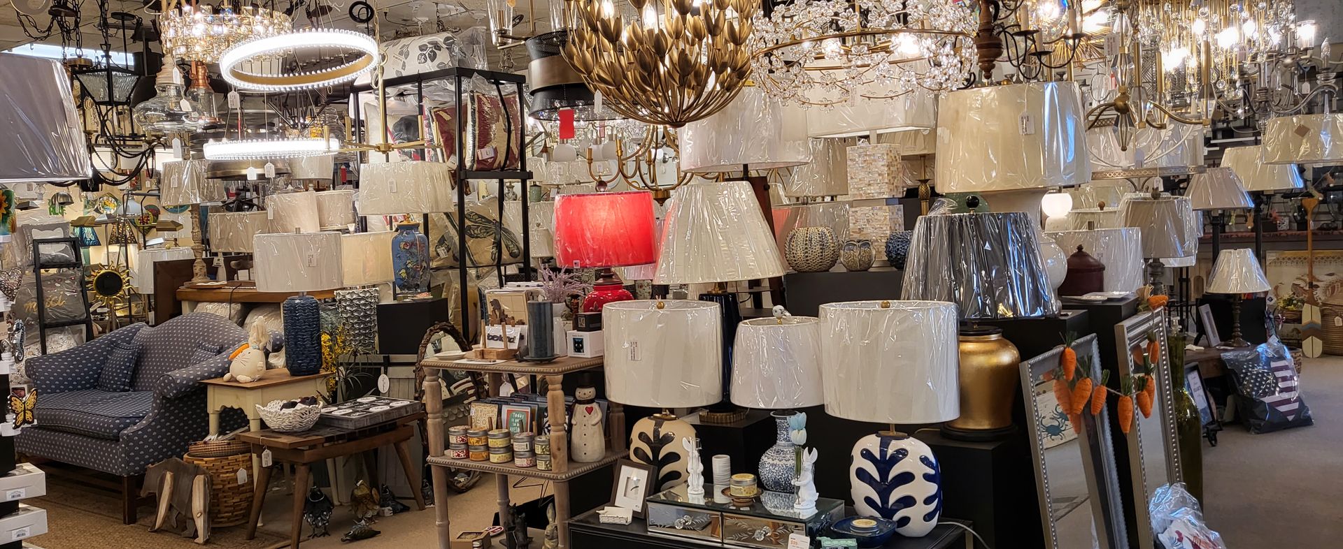 In-Store Photos of Lighting | Avon Lighting Showroom | Avon, CT