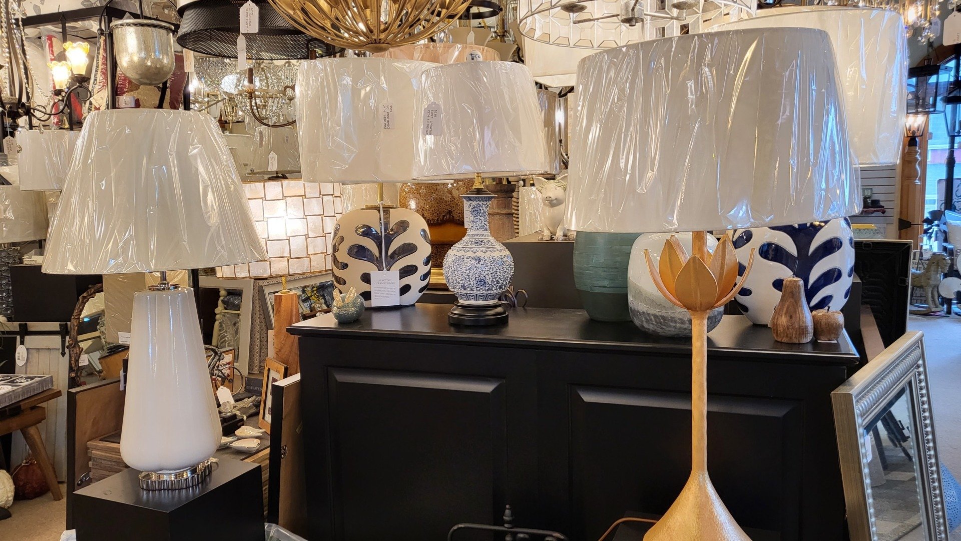 Avon Lighting Showroom - Connecticut's Local Table Lamp Store!