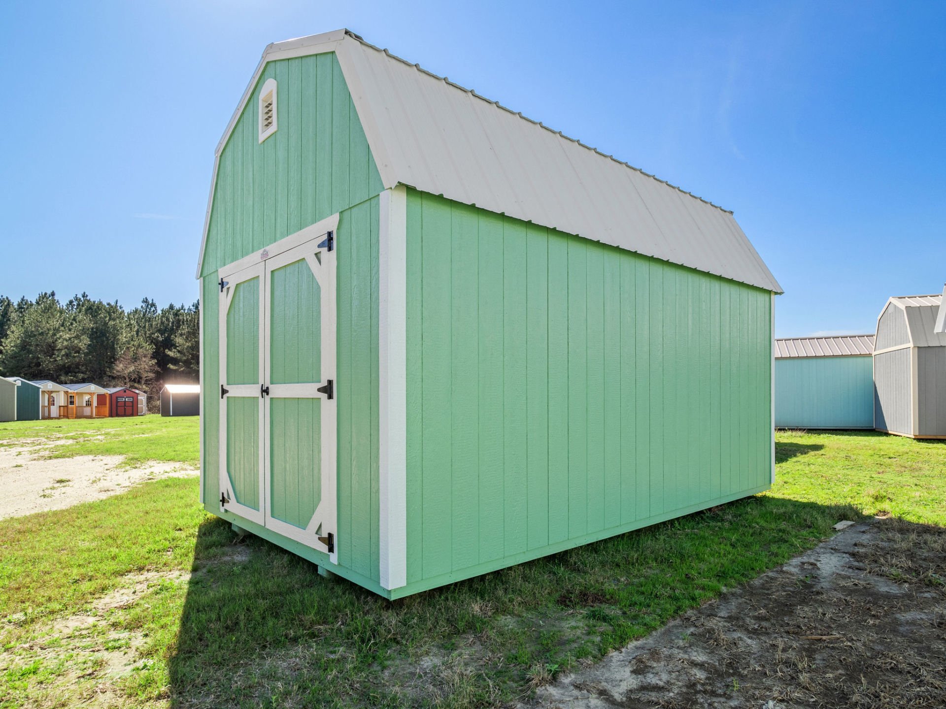 Deluxe Lofted Barn Cabin Shed | Portable Cabin For Sale