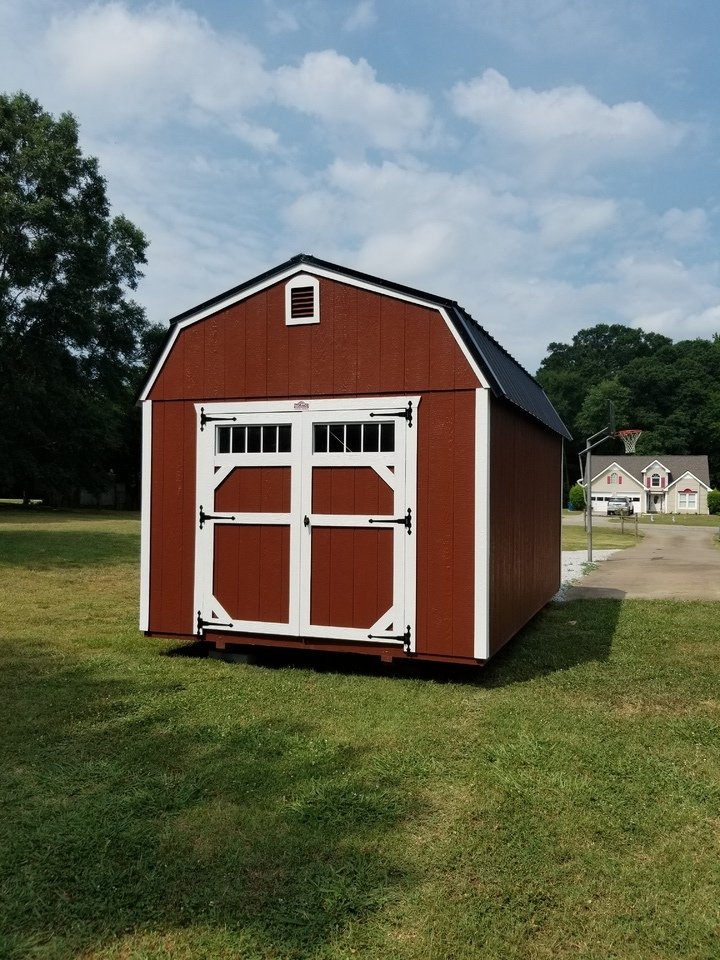 Lofted Barn Storage Building | Custom 3D Builder Sheds