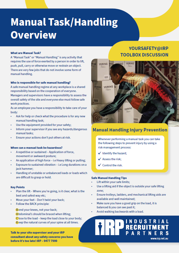 Enhance Your Team's Knowledge | Free Toolbox Talks by IRP