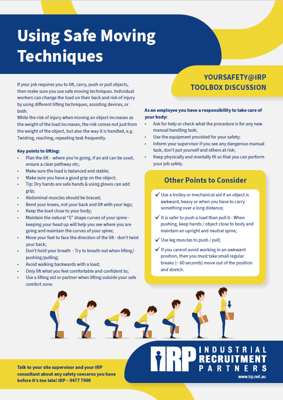 Enhance Your Team's Knowledge | Free Toolbox Talks by IRP