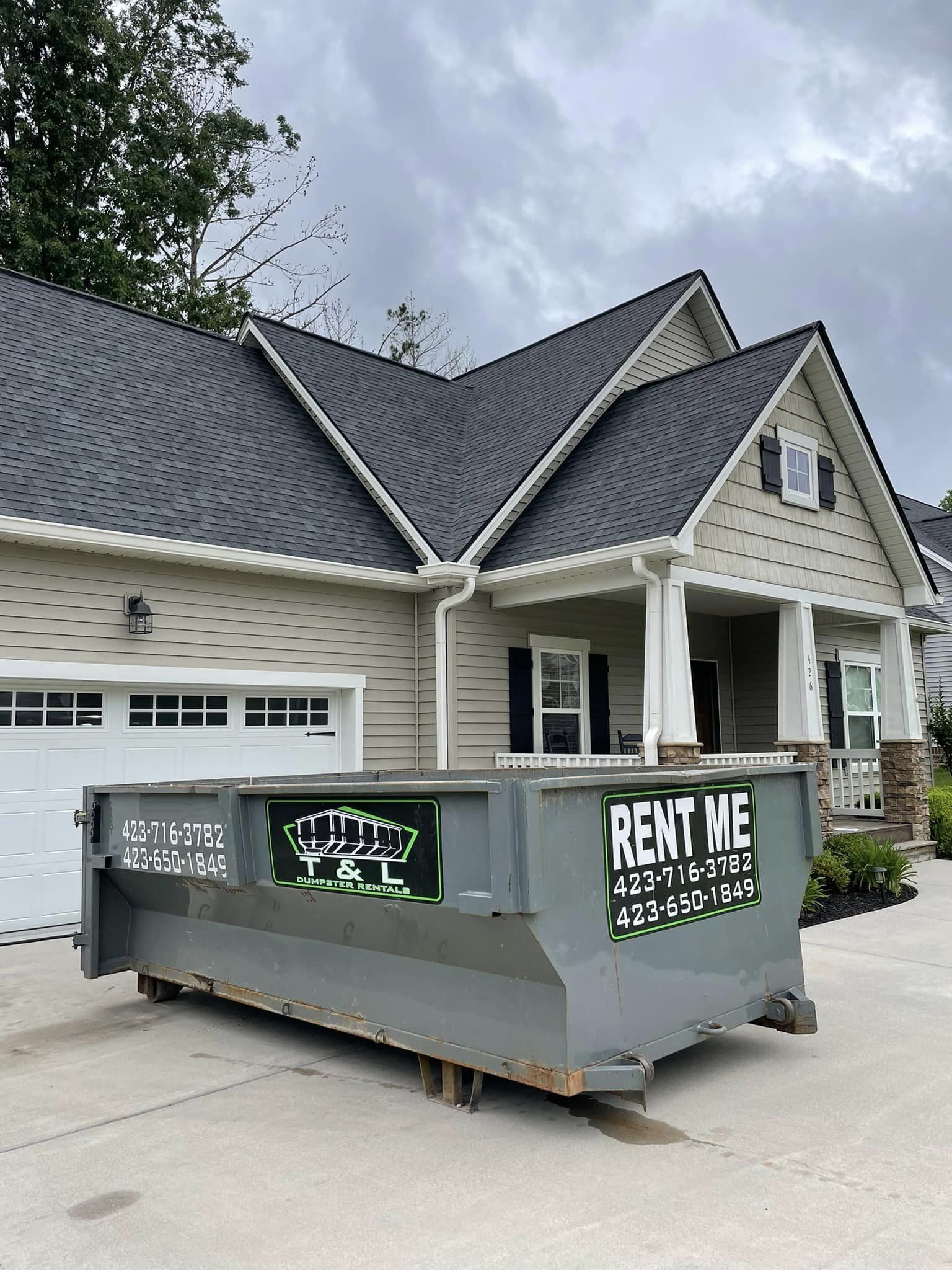 Roll Off Dumpster Rentals in Chattanooga, TN | T&L