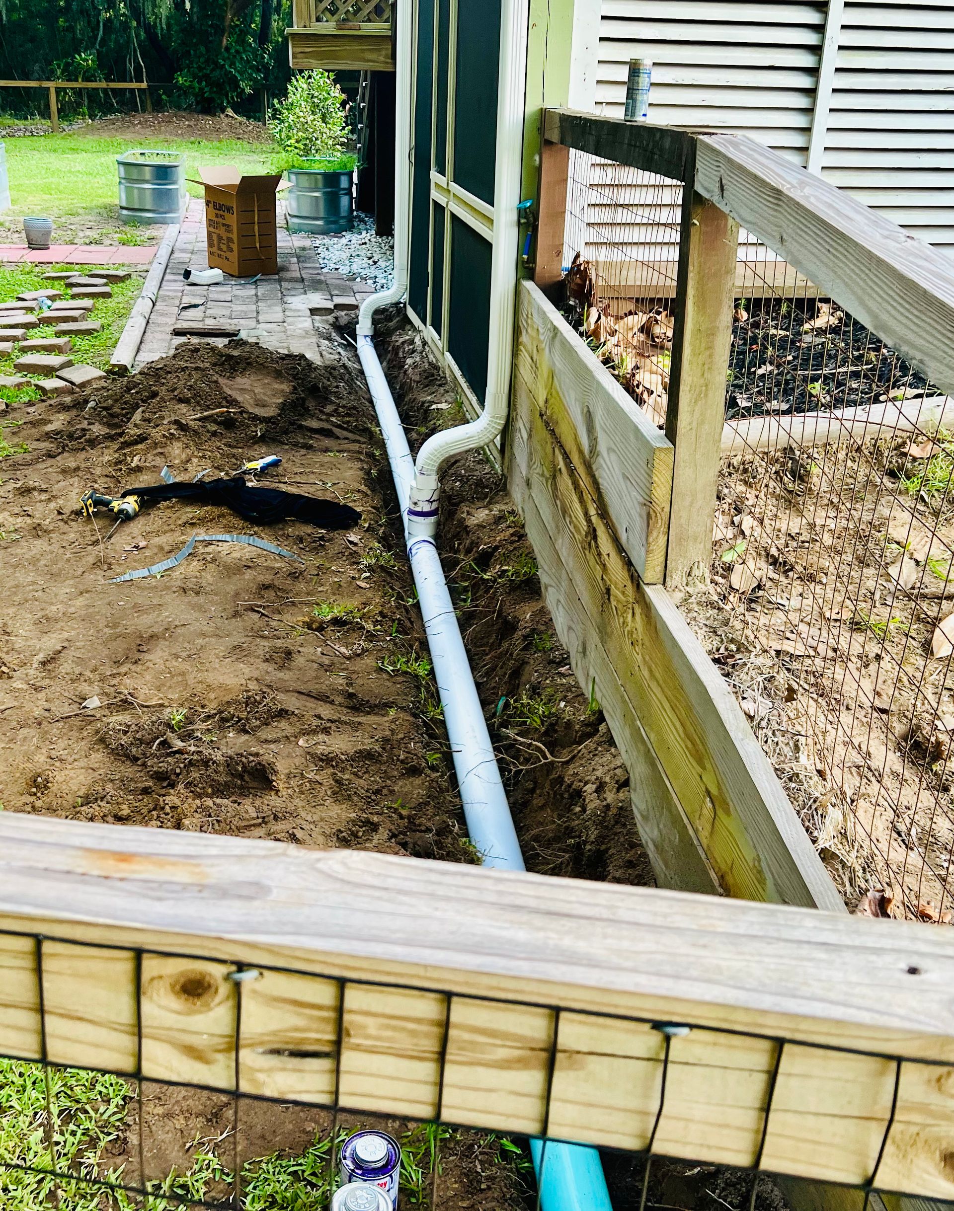 French Drain Installation, French Drain Repair | C&K Custom Gutter ...