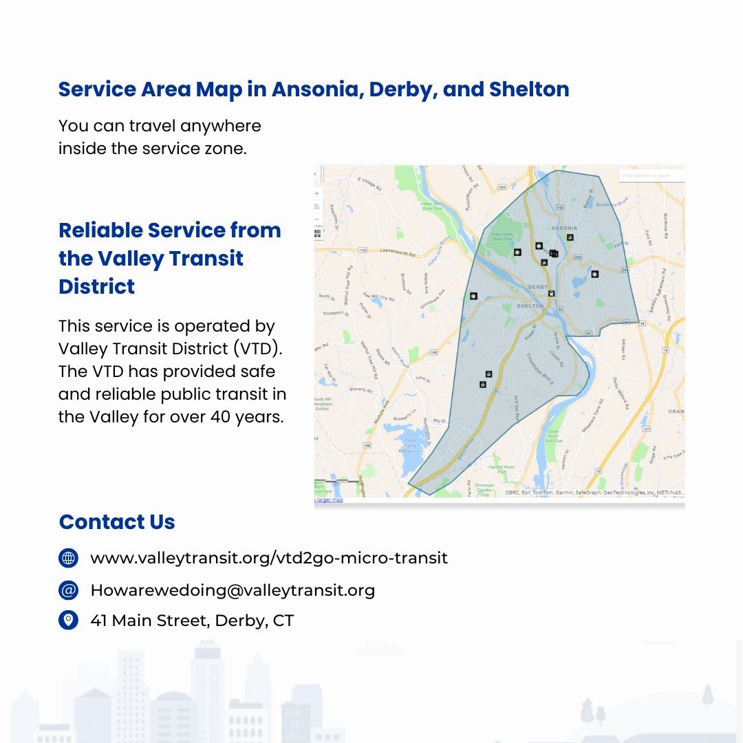 Shared Ride Connecticut Transit Buses | Naugatuck Valley Transit CT