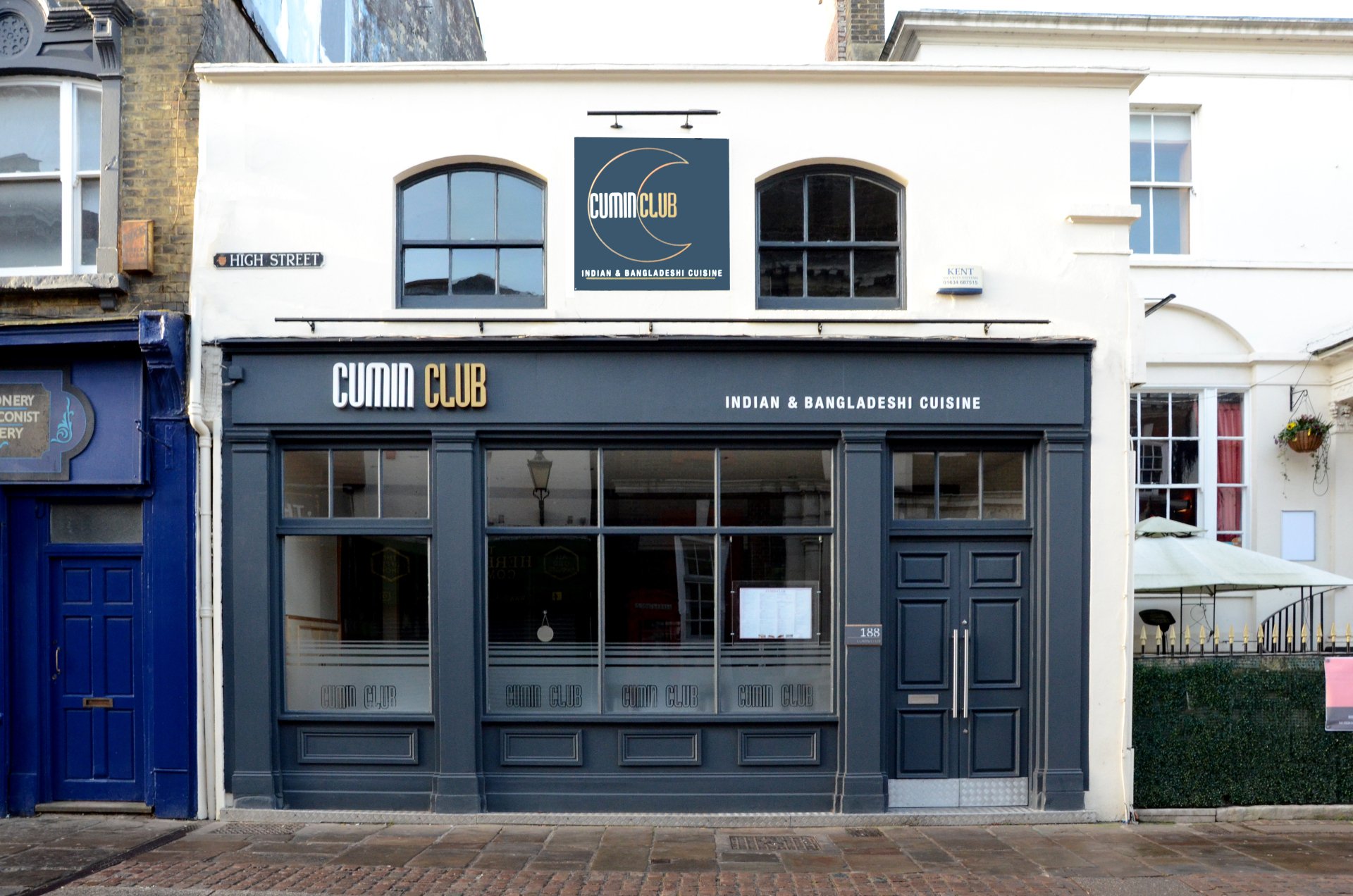 Cumin Club for superb Asian Cuisine in the Historic City of Rochester, Kent