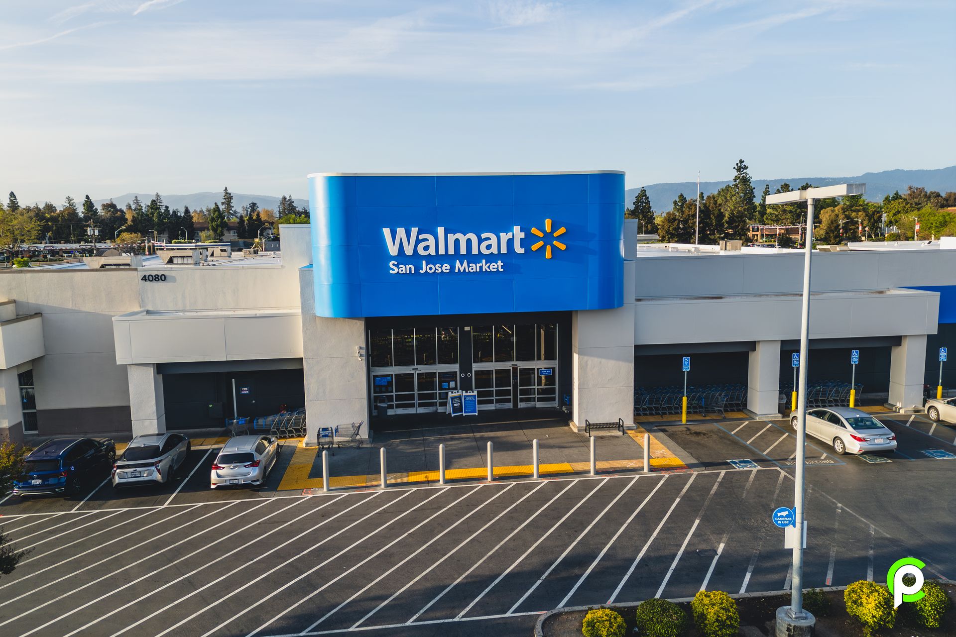 Walmart Exterior Repainting | Commercial Painting Inc.