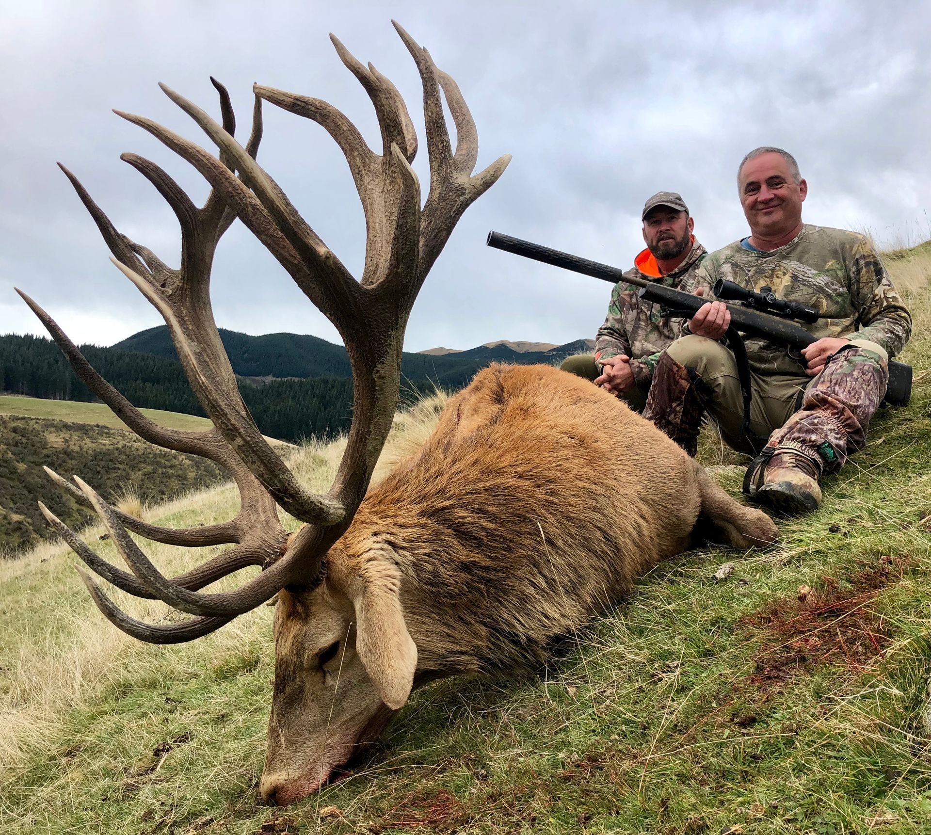 New Zealand Hunting |Red Stag Free Range Hunting | Heath Smith