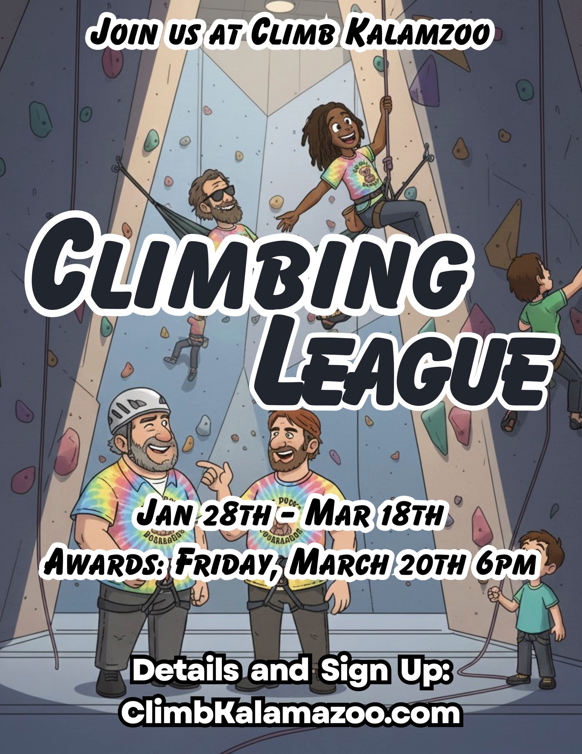 Climb Kalamazoo - Southwest Michigan's Climbing Gym