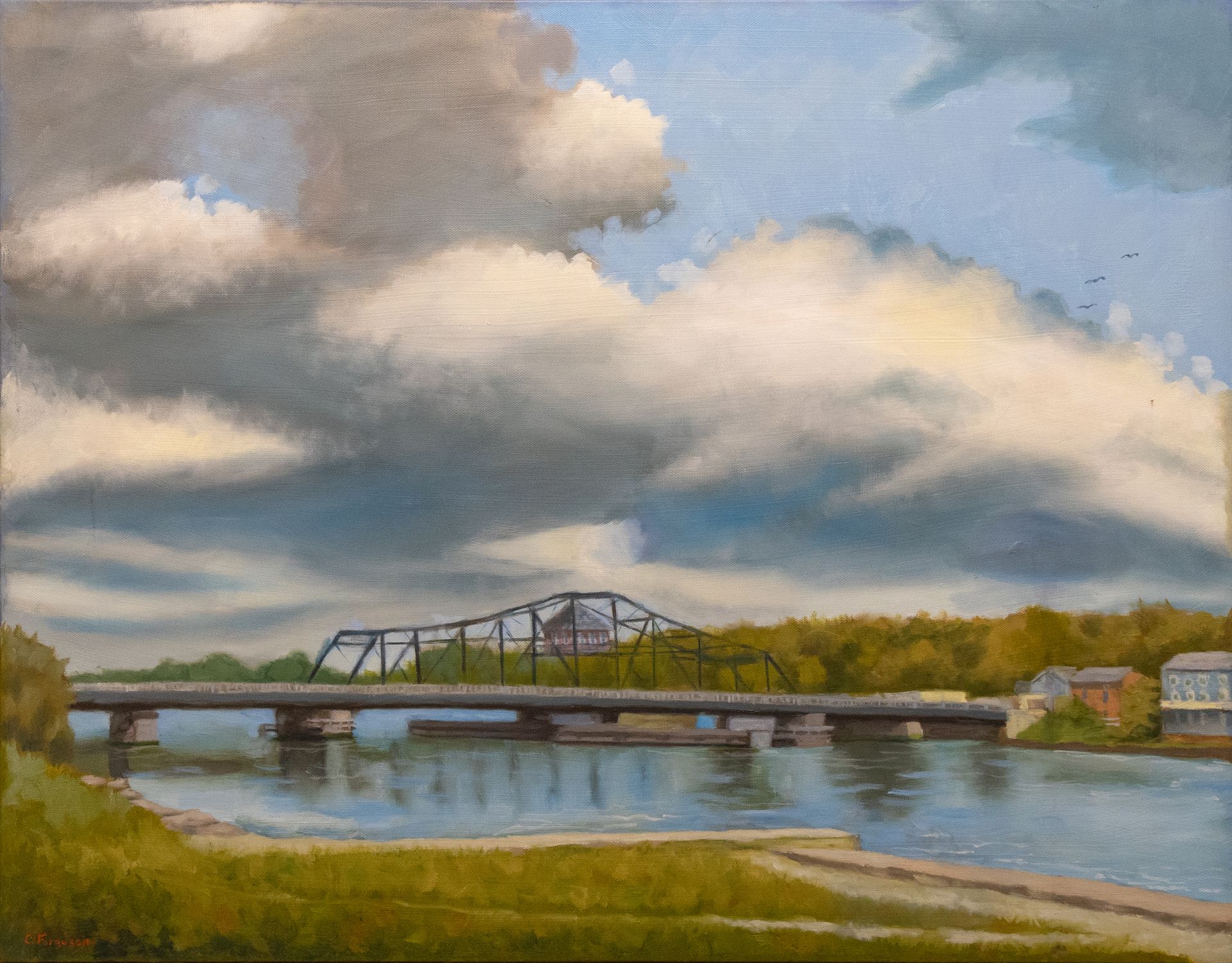 Grand Avenue Bridge | Art by Christopher Ferguson